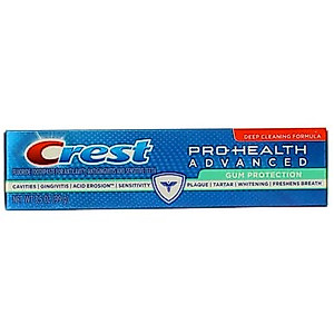 Crest Pro-Health Advanced Toothpaste, Gum Protection 3.5 oz (Pack of 2)