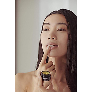 Henné Organics Luxury Lip Balm - Natural and Organic Moisturizer - 0.35 Ounce Jar