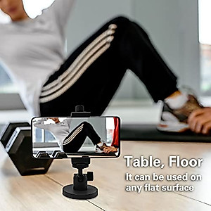 Magnetic Phone Mount Heavy Duty, Gym Phone Holder for Video Recording or Watch Media, Suitable for Motorcycles Tank, Gym Equipment, Car, Truck, Boat, Golf Cart, Attracts to Any Ferrous Metal Surface