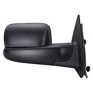 ZAPOSTS Towing Mirrors Replacement Fit for 02-08 DodgeRam 1500 for 03-09 Dodge Ram 2500 3500 Pickup Truck Power Heated Tow Folding Side View Mirror Passenger Side