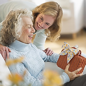 RYANDYPE Mother's Gifts for Mom,Sunflower Gifts for Mom From Daughter Son,Mom Birthday Basket Box Gifts Ideas Sending Sunshine for Mom