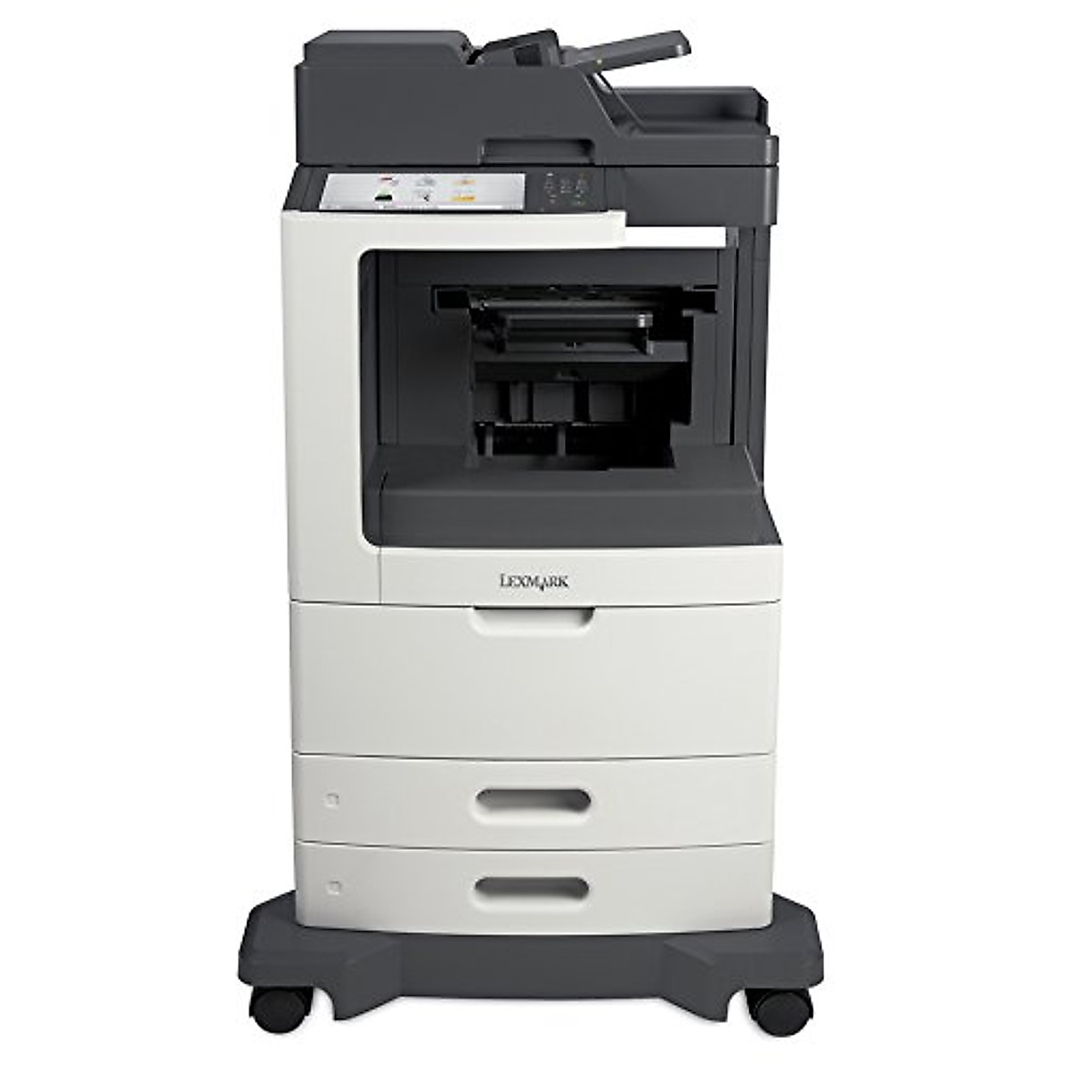 Renewed Lexmark MX810de MX810 24T7407 All-in-One Laser Printer Copier Machine w/90-Day Warranty