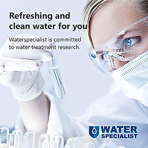 Waterspecialist WHR-140 Shower Filter Replacement Cartridge for Culligan® WHR-140, WSH-C125, ISH-100, HSH-C135, Shower Head Water Filter, with Advanced KDF Filtration Material, Pack of 2