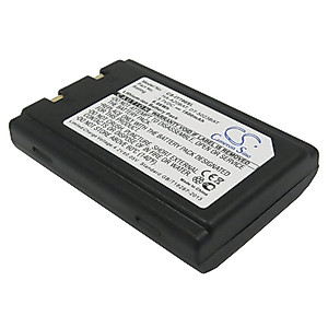 Enyuly 1800mAh Replacement Battery for Symbol SPT1742 SPT1846 PPT2700+ PDT8140 PPT2700-2D PPT8866 PDT8137 PPT2733 PPT8800 SPT2700 PPT2800 PPT2833 DT-5024LBAT DT-5023BAT CA50601-1000 21-58236-01 (3.7V)