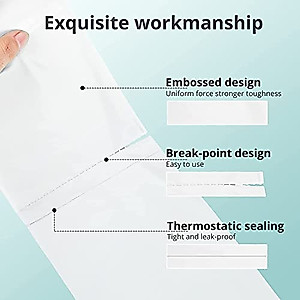 Small Trash Bags 1.2 Gallon, Biodegradable Gallon Waste Bag, Mini Compostable Strong Bathroom Wastebasket Can Liners Garbage Bags for Home Office Kitchen Fit 5 Liter 5L, 1 Gal, White