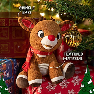 KIDS PREFERRED Rudolph the Red - Nosed Reindeer - Stuffed Animal Plush Toy 8 inches