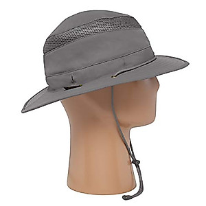 Sunday Afternoons Men's Charter Escape Hat, Charcoal, Large