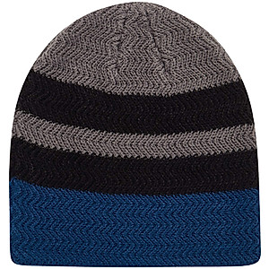 Hurley Men's Winter Hat - Loose Knit Marled Beanie, Navy