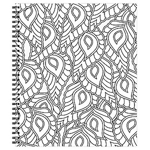 Large Print Easy Color & Frame - Calm (Stress Free Coloring Book)