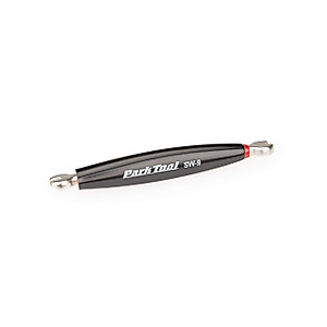Park Tool SW-9 - Double-Ended Spoke Wrench 0.127/0.136, Black
