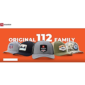 Custom Richardson Mesh Back Trucker Hat with Personalized Text Front & Back for Men – Customize Your Own Unique Hat! (Red/White)