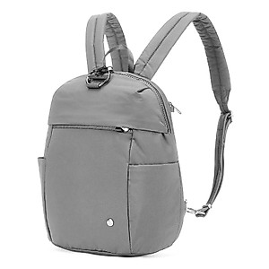 Pacsafe Citysafe CX Anti Theft 8L Backpack Petite, ECONYL Gravity Gray