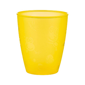 Nuby Plastic Fun Drinking Tumblers, Colors May Vary, 10 Oz, 4 Count