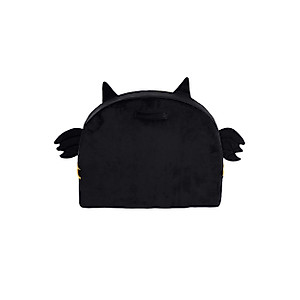 Fun Costumes Batman Face Chair Lounger Seat, DC Comics Iconic Black Comfy Soft Plush Seat Standard