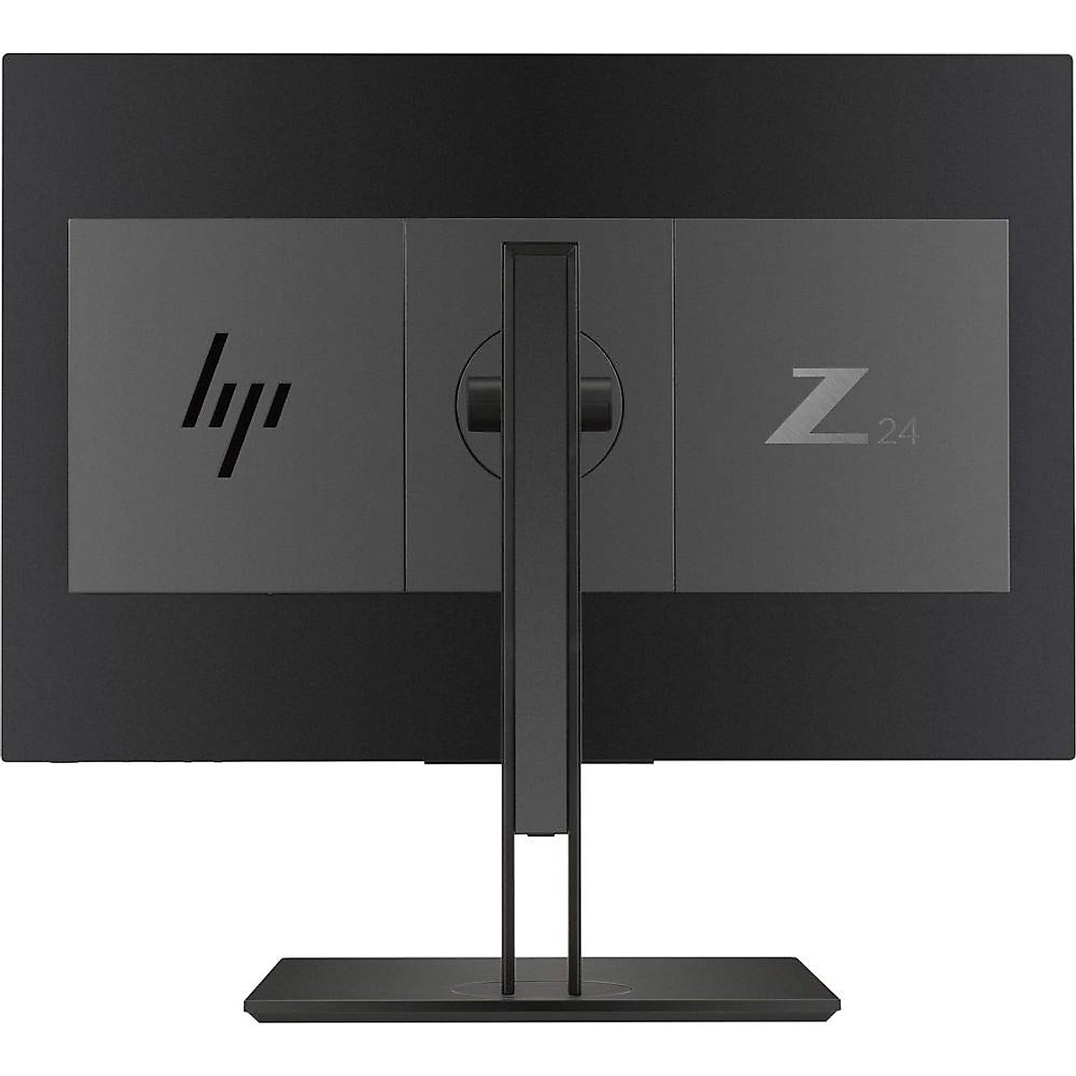 HP Z24i G2 24 Inch 1920 x 1200 IPS LED Backlit Monitor (1JS08A8#ABA) 2-Pack Display Bundle with Desk Mount Clamp Fully Adjustable Dual Monitor Stand