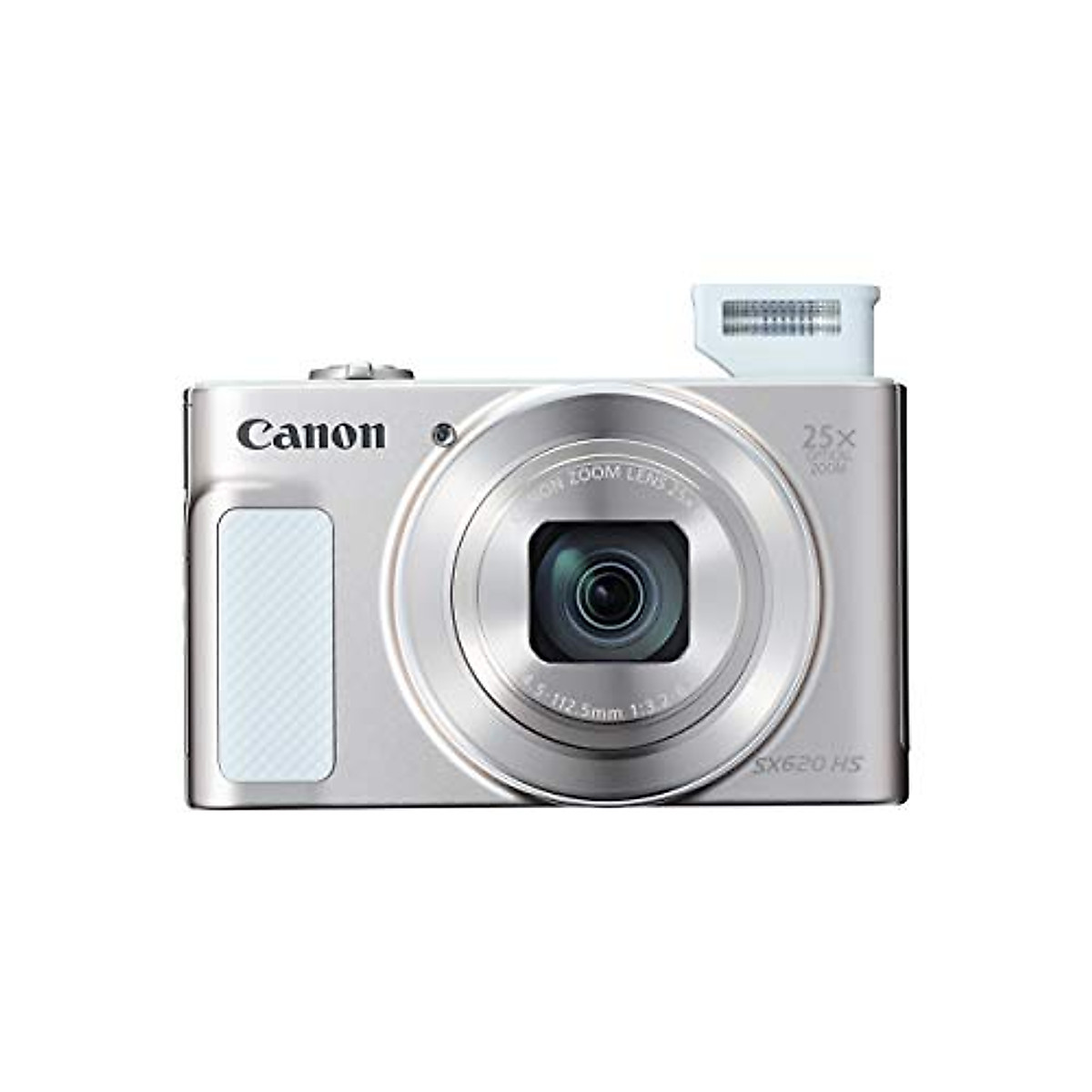 Canon PowerShot SX620 Digital Camera w/25x Optical Zoom - Wi-Fi & NFC Enabled (Silver) (Renewed)
