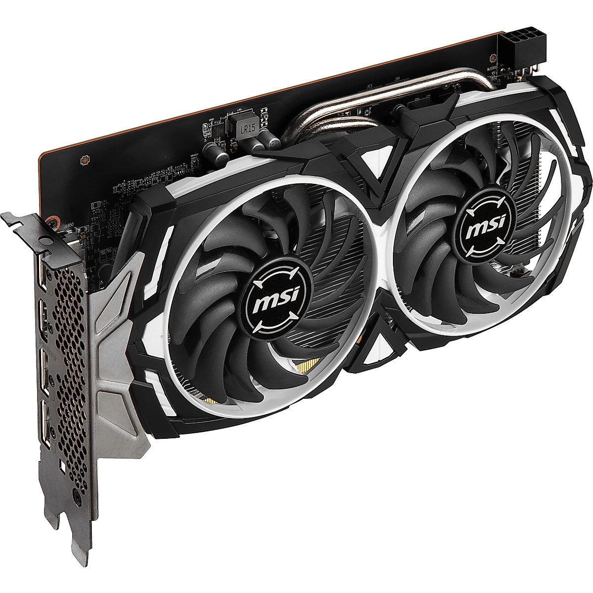 MSI Radeon RX 6600 Armor 8G Gaming Graphics Card - AMD RX 6600, GPU 2044/2491 MHz, 8000MB DDR6 Memory