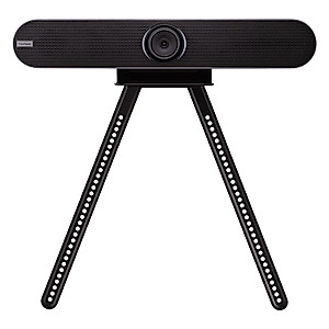 ViewSonic VB-CAM-201 4K Video Conference Web Camera with Built-in Microphone, 120 Degree Wide-Angle Lens for Zoom/Teams/Skype Remote Meetings and Calls