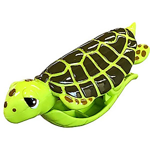 O2COOL Bocaclips - Beach Towel Clips For Beach Chairs, Patio And Pool Accessories - (Clown Fish/Turtle) 4 Count