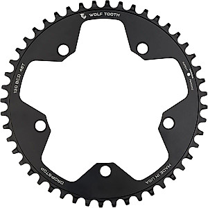Wolf Tooth 110 BCD Gravel/CX/Road Bike Chainrings (44 Tooth, Drop-Stop B)
