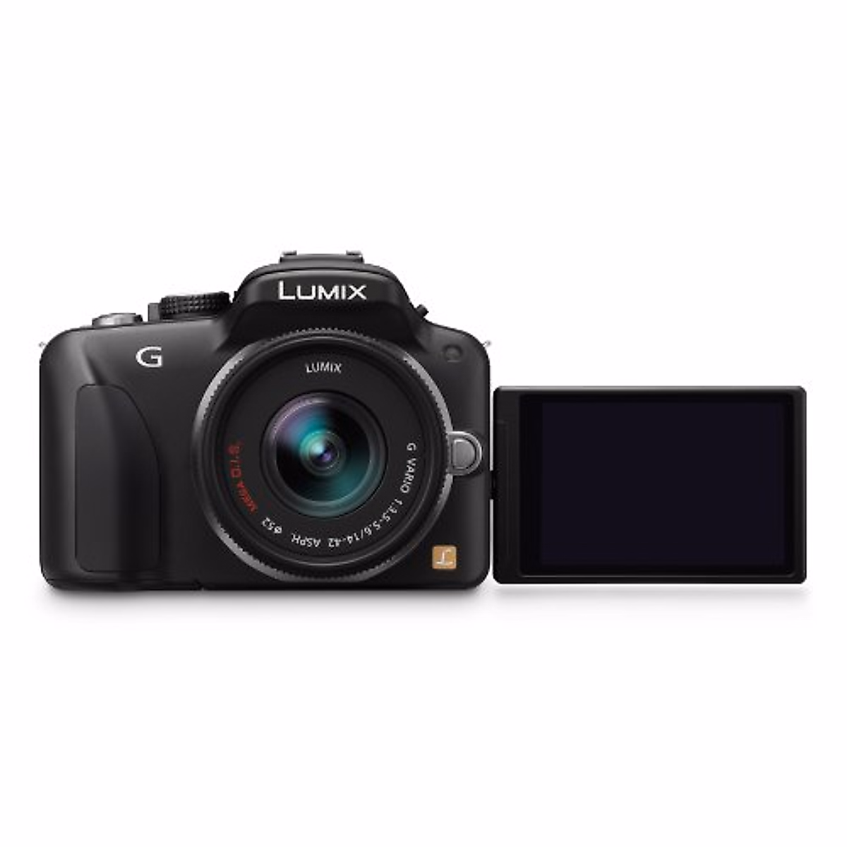 Panasonic LUMIX DMC-G3 16 MP Micro Four-Thirds Interchangeable Lens Camera with 3-Inch Free-Angle Touch-Screen LCD and 14-42mm Lumix G VARIO f/3.5-5.6 Lens