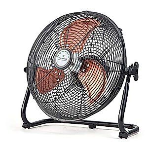 Whirlwind Life Battery Operated Fan, Home or Outdoor Dual-use Portable Fan,With 15600mAh Capacity Battery Can Running 5-24 Hours, Design For Camping，Patio，with USB Output For Phone