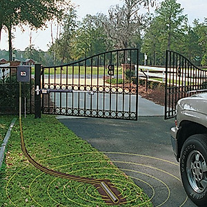 50 Ft. Driveway Vehicle Sensor (FM138) for Mighty Mule Automatic Gate Opener , Black