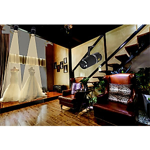 LED pinspot Stage Light,SENLAN 6W Double White/Cool White&Warm White pinspot by IR Controller