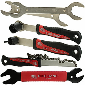 BikeHand 37pcs Bike Bicycle Repair Tool Kit with Torque Wrench - Quality Tools Kit Set for Mountain Bike Road Bike Maintenance in a Neat Storage Case