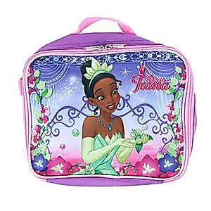 Princess Girl's Tiana 16" Backpack W/ Detachable Lunch Box