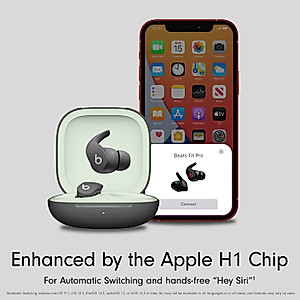 Beats by Dr. Dre Fit Pro True Wireless Noise Cancelling in-Ear Headphones - Sage Gray (Renewed Premium)