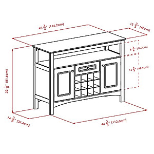 Winsome Jasper Buffet, Black