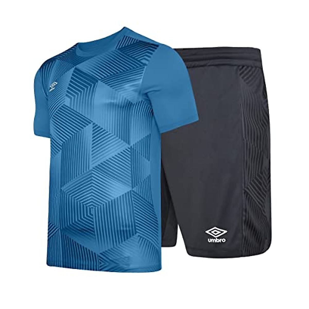 Umbro Childrens/Kids Maxium Football Kit (7-8 Years) (Blue Jewel/Black)