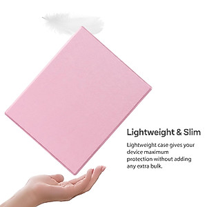 CoBak Case for Remarkable 2 Tablet - Lightweight and Hard Back Shell Protective Book Folio Cover with Built-in Pen Holder - Only for 10.3" 2020 Released (Mist Pink)