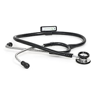 Stethoscope Pediatric For Doctors And Medical Student Nurses Pediatric, light weight Stainless Steel Chest Piece with Flexible Jointless Tube & Soft Sealing Ear Knobs