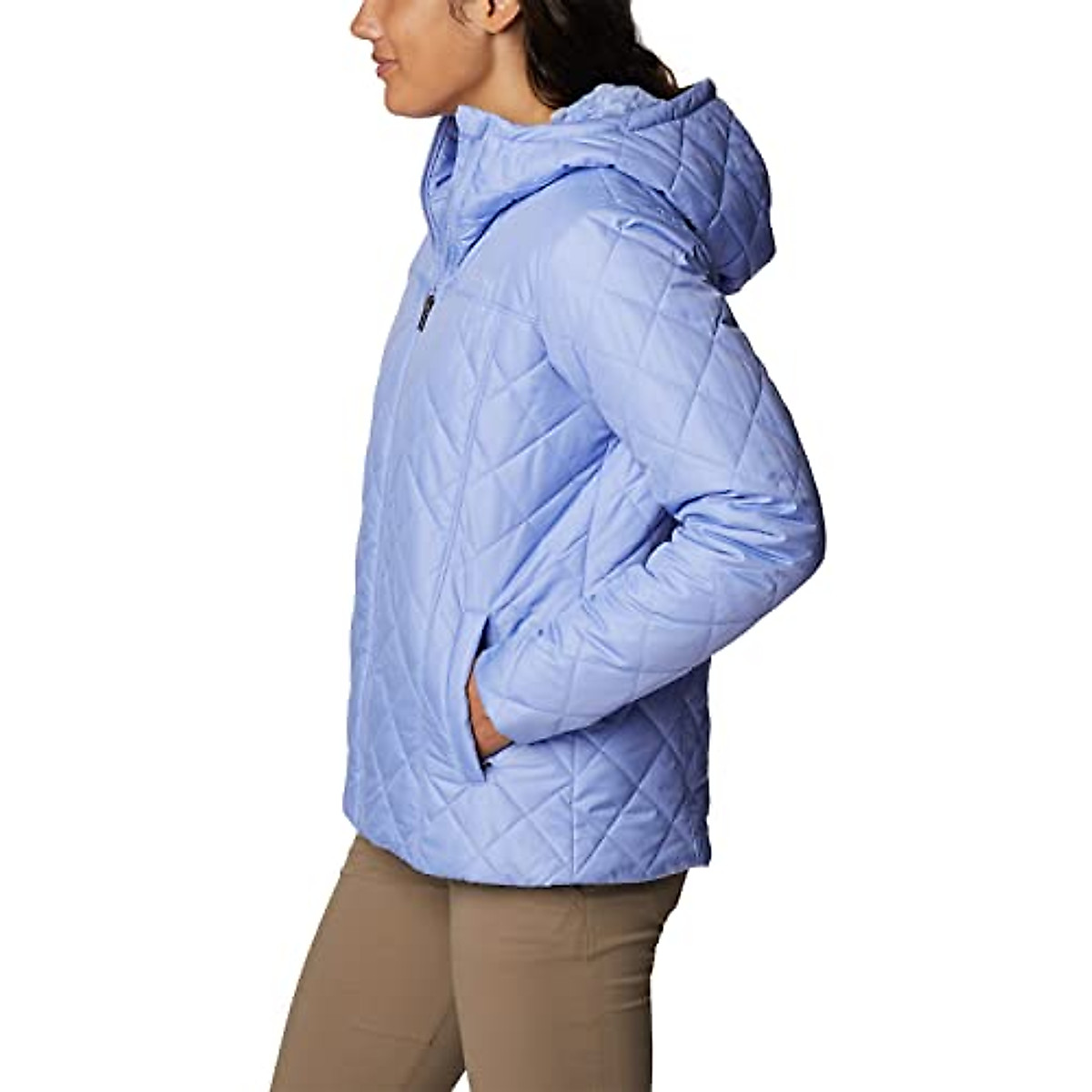 Columbia Women's Copper Crest Hooded Jacket, Serenity, Small