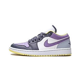 Jordan Womens WMNS Air 1 Low SE DJ4342 400 Mismatched Purple/Magenta - Size 5W
