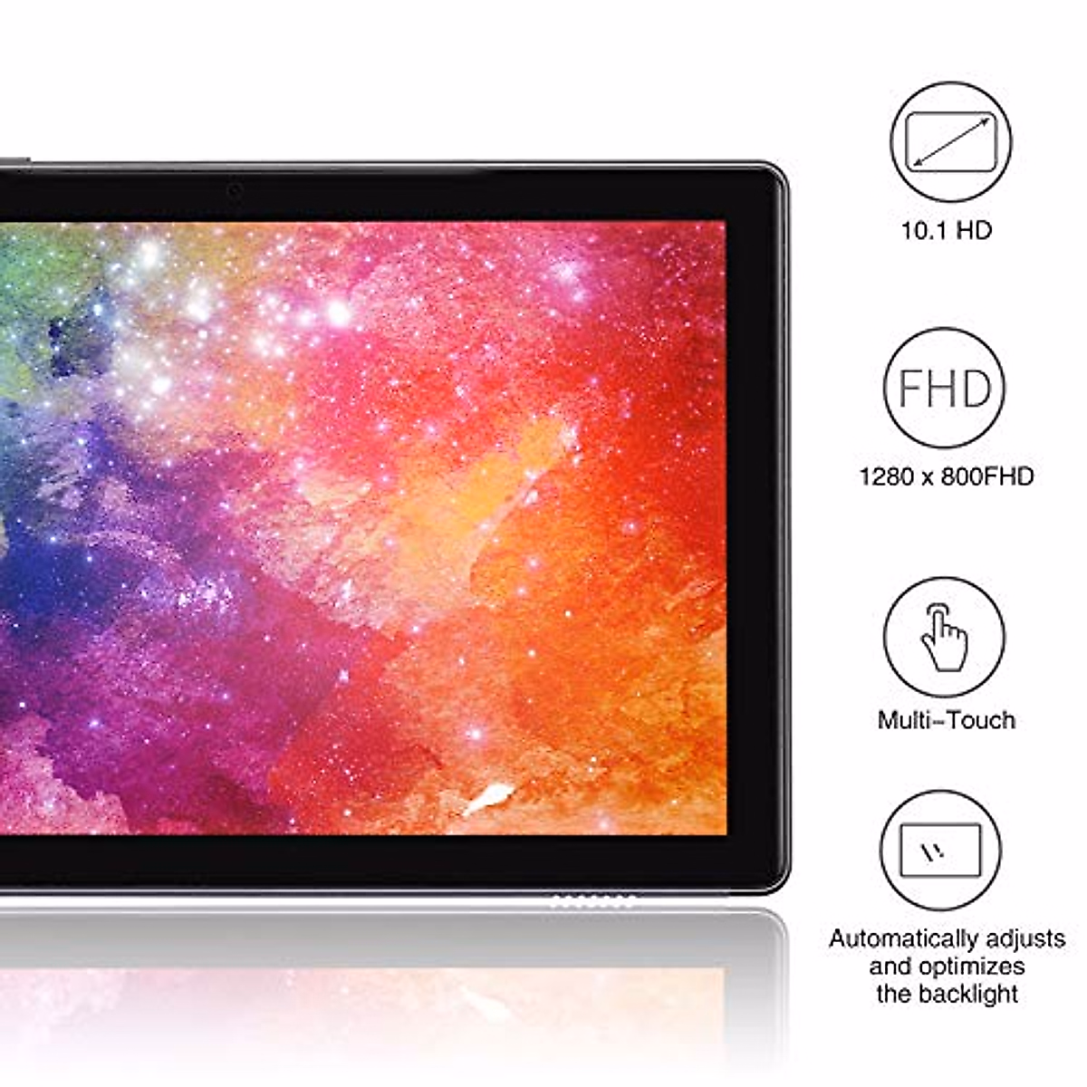 HAOVM 10 inch Android 11 Tablets, P10 Android Tablet, Octa-Core Processor, 3GB RAM 512GB Expand Storage 8.0MP Camera, 6000mAh Battery 10.1" IPS HD Display, Wi-Fi, Type C, GPS, FM, Touchscreen Tablets