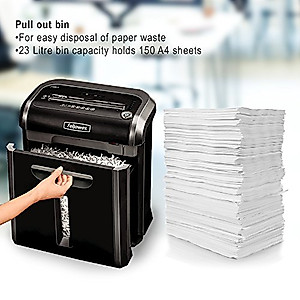 Fellowes Powershred 79Ci 16 Sheet Cross Cut Paper Shredder for The Small or Home Office with 100 Percent Jam Proof, SafeSense and Silent Shred
