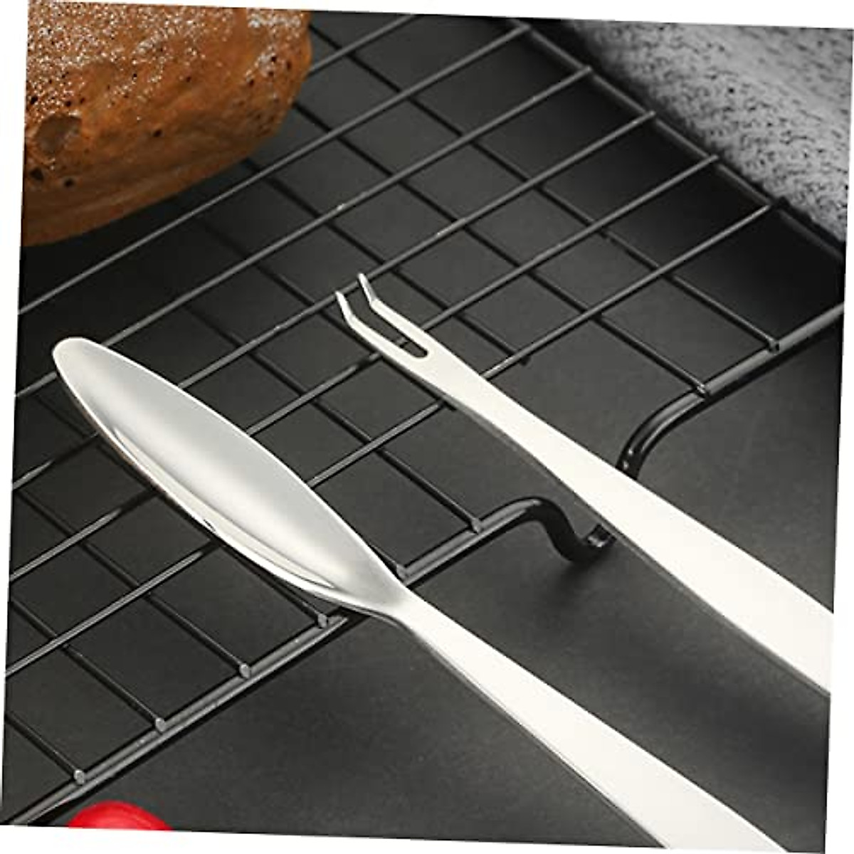 Small Forks 2pcs Crab Fork Stainless Steel Bottle Opener Oyster Crackers Salad Utensils for Serving Tool Nut Seafood Spoon Crab Eating Supplies Crab Leg Tools Kitchen Crab Forks