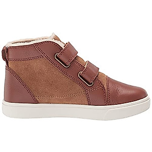 UGG unisex child Rennon Ii Sneaker, Chestnut, 11 Little Kid US
