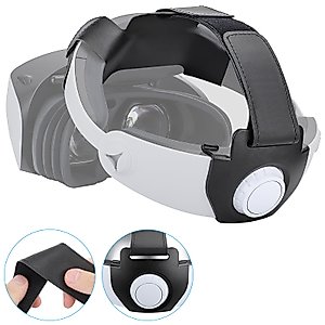 Head Strap for PlayStation VR2, PSVR 2 Strap Accessories Compatible with PS5 VR2 -Adjustable, Enhanced Comfort, Reduce Head Pressure