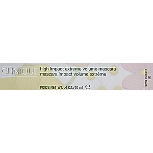 Clinique High Impact Volume Mascara Extreme Black for Women, 0.4 Ounce