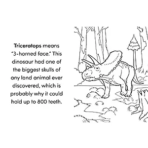 Dinosaur Book for Kids: Coloring Fun and Awesome Facts (A Did You Know? Coloring Book)