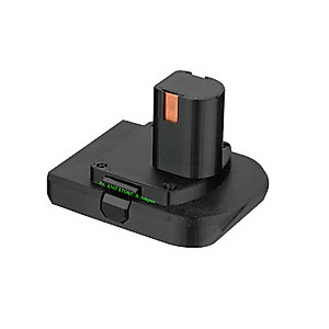 X-Adapter 1x Adapter for Ryobi 18v Tools Works On Bosch 18v Blue Professional Batteries (Not 18v PBA All Battery)- Adapter Only, Black (BS-RY18)