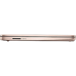 HP Stream 14inch HD Display, Intel Celeron Dual-Core Processor, 16GB DDR4 Memory, 128GB Storage (64GB eMMC+64GB Card),WiFi,Webcam,Bluetooth, Windows 11 S, Rose Gold (Renewed)