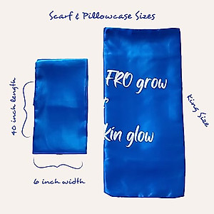 Zeta Phi Beta Sorority Paraphernalia: Satin Bonnets, Satin Pillowcase and Satin Head Scarf - 3 Piece Set; Hair Bonnets for Black Women