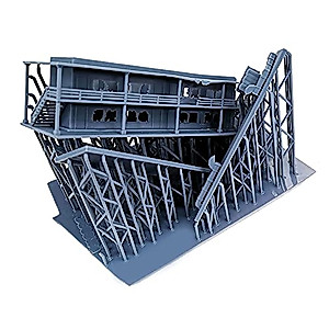 Outland Models Railway Scenery Structure Abandoned Motel 1:160 N Scale