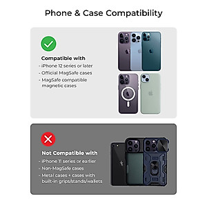 iOttie Velox Pro MagSafe Compatible Dash & Windshield Car Mount with Wireless Charging & CryoFlow™ Cooling System. Compatible with MagSafe iPhones Including iPhone 12/13/14/15 (Car Charger Included)