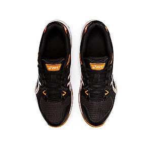 ASICS Men's Gel-Rocket 10 Volleyball Shoes, 7, Black/Shocking Orange